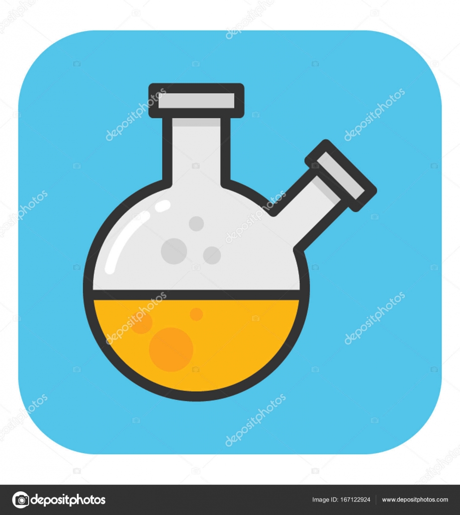Flask Vector Icon Stock Vector by ©vectorsmarket 167122924