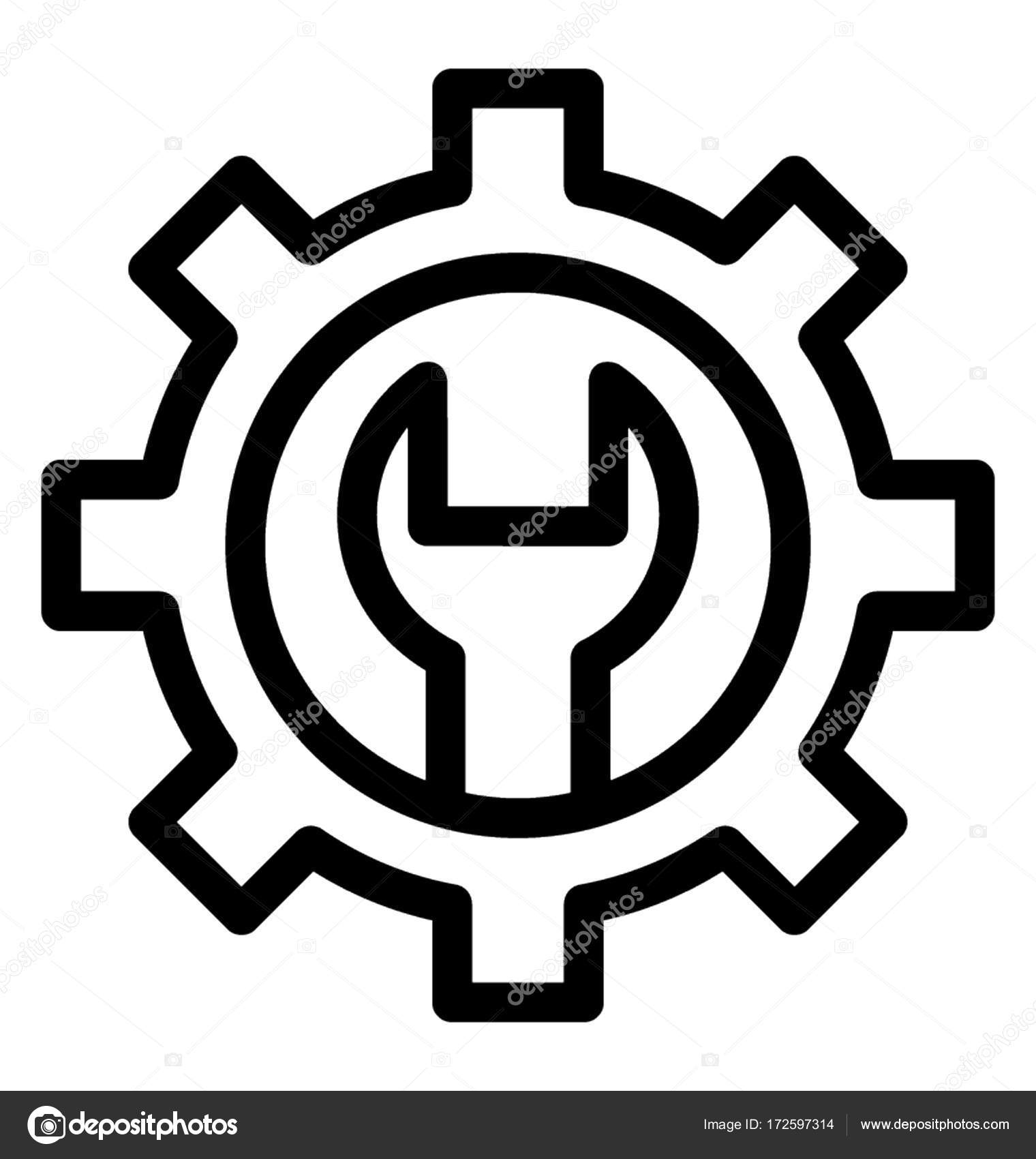 Maintenance Vector Icon Stock Vector Image by ©vectorsmarket #172597314