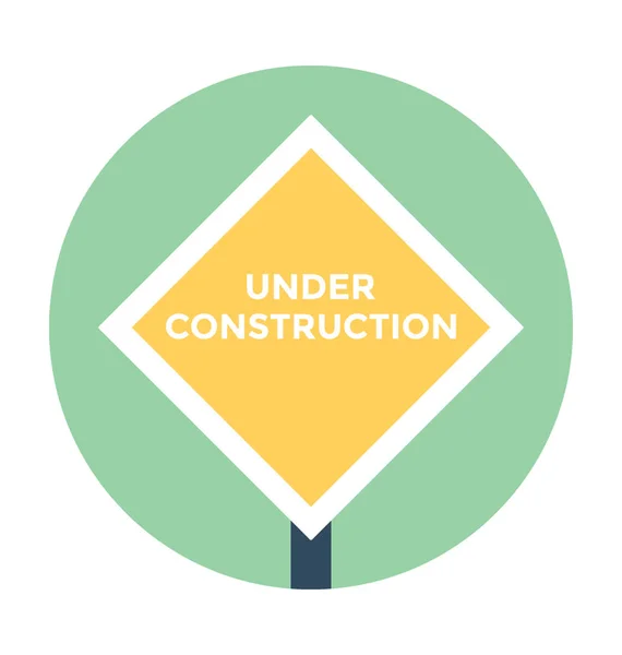 Under development sign — Stock Vector © roxanabalint #6016622