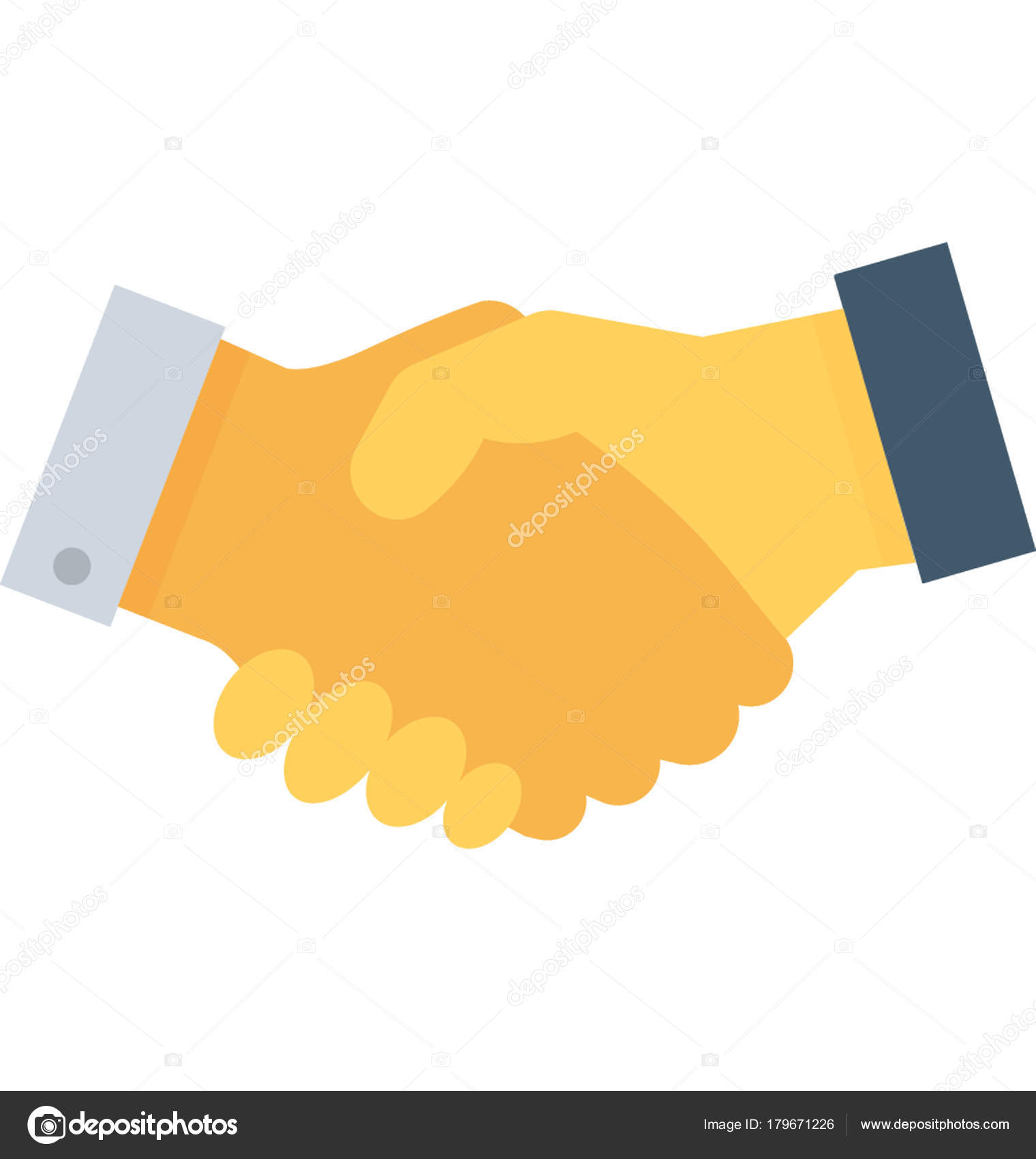 Partnership Flat Vector Icon Stock Vector Image by ©vectorsmarket ...