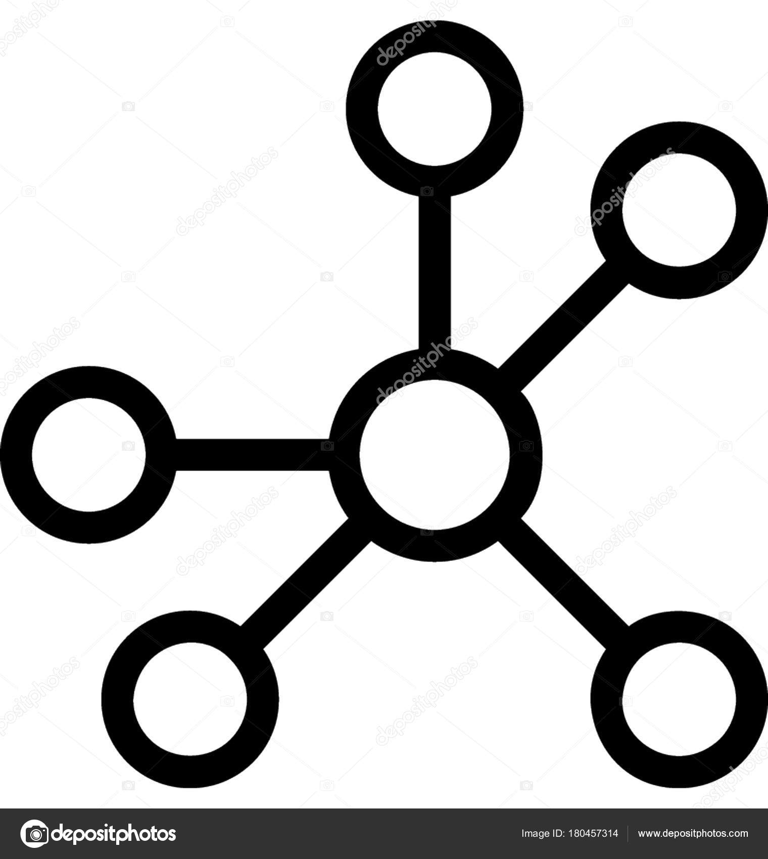 Network Vector Line Icon Stock Vector Image by ©vectorsmarket #180457314