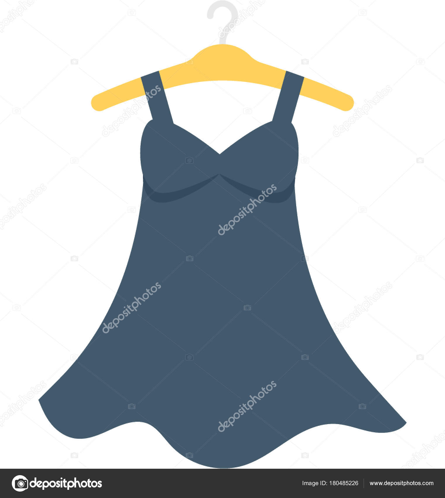 Cami Top Plano Vector Icono Vector de stock por ©vectorsmarket 180485226