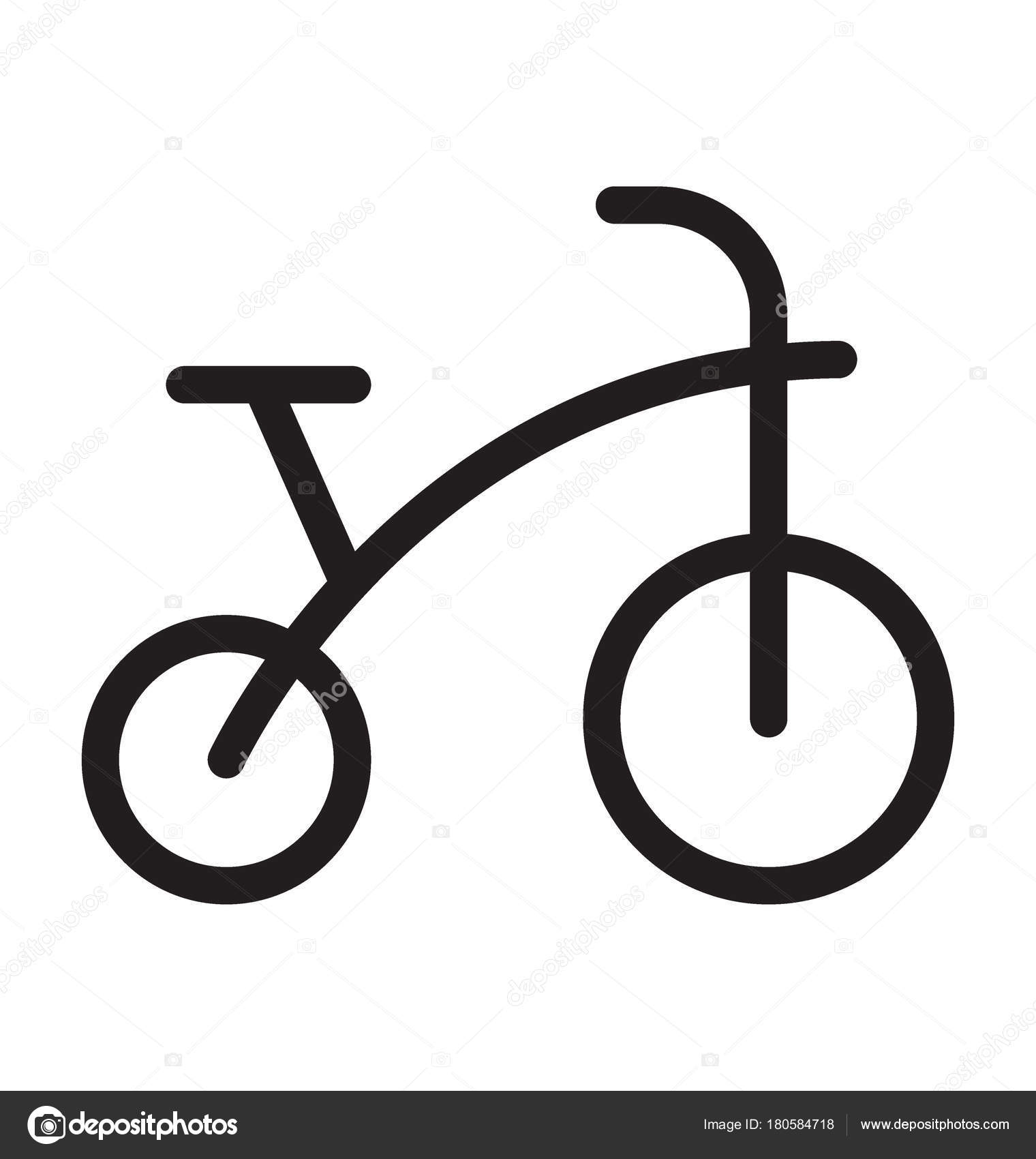 Cycle Line Vector Icon Stock Vector by ©vectorsmarket 180584718