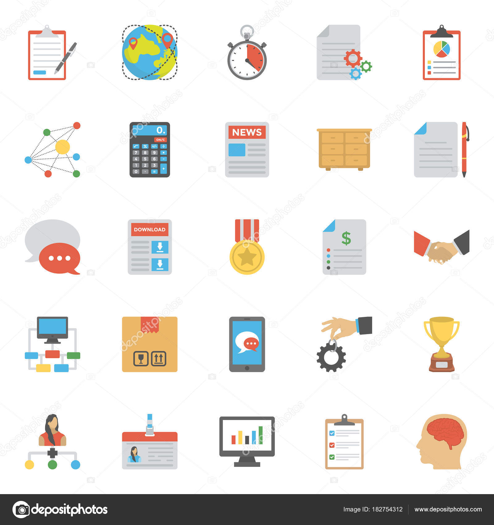 Project Management Icons Free Download