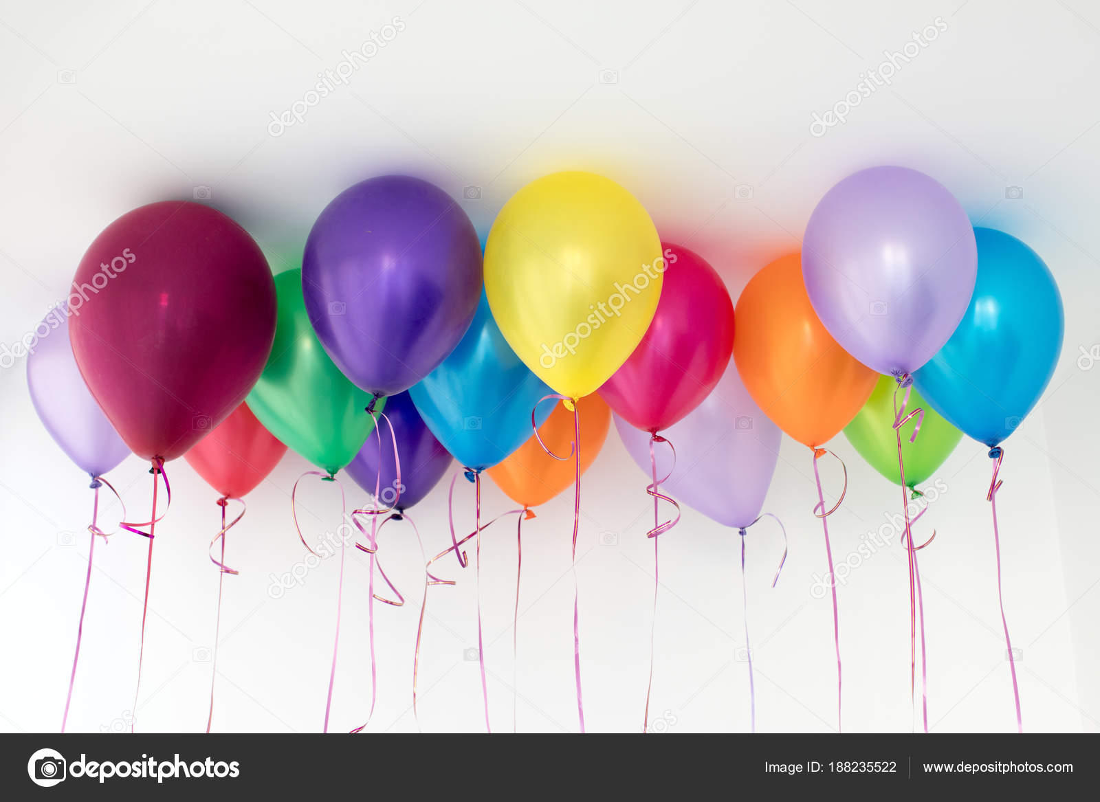 Globos De Colores Brillantes
