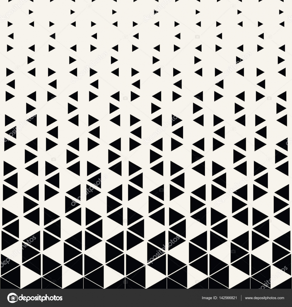 Abstract geometric halftone triangle gradient pattern background Stock ...