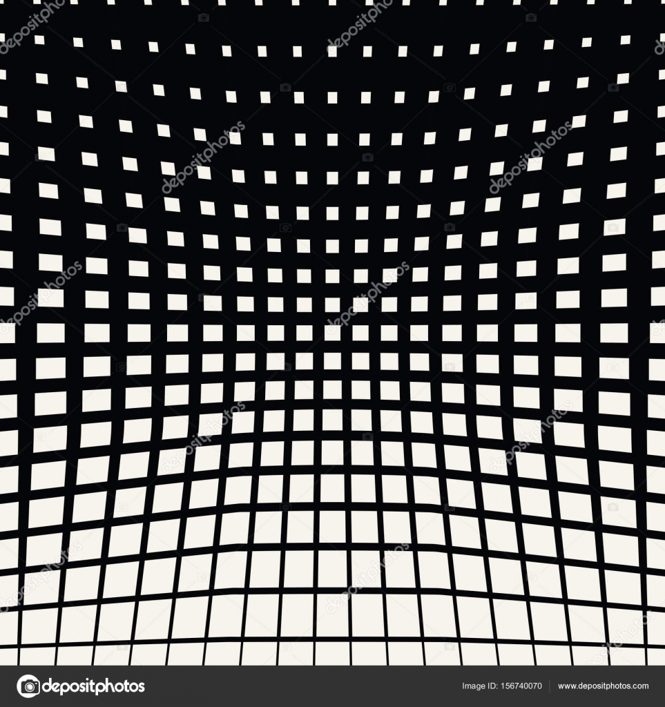 Vector Geometric Square Halftone Pattern Background Stock Vector By ©sunspire 156740070