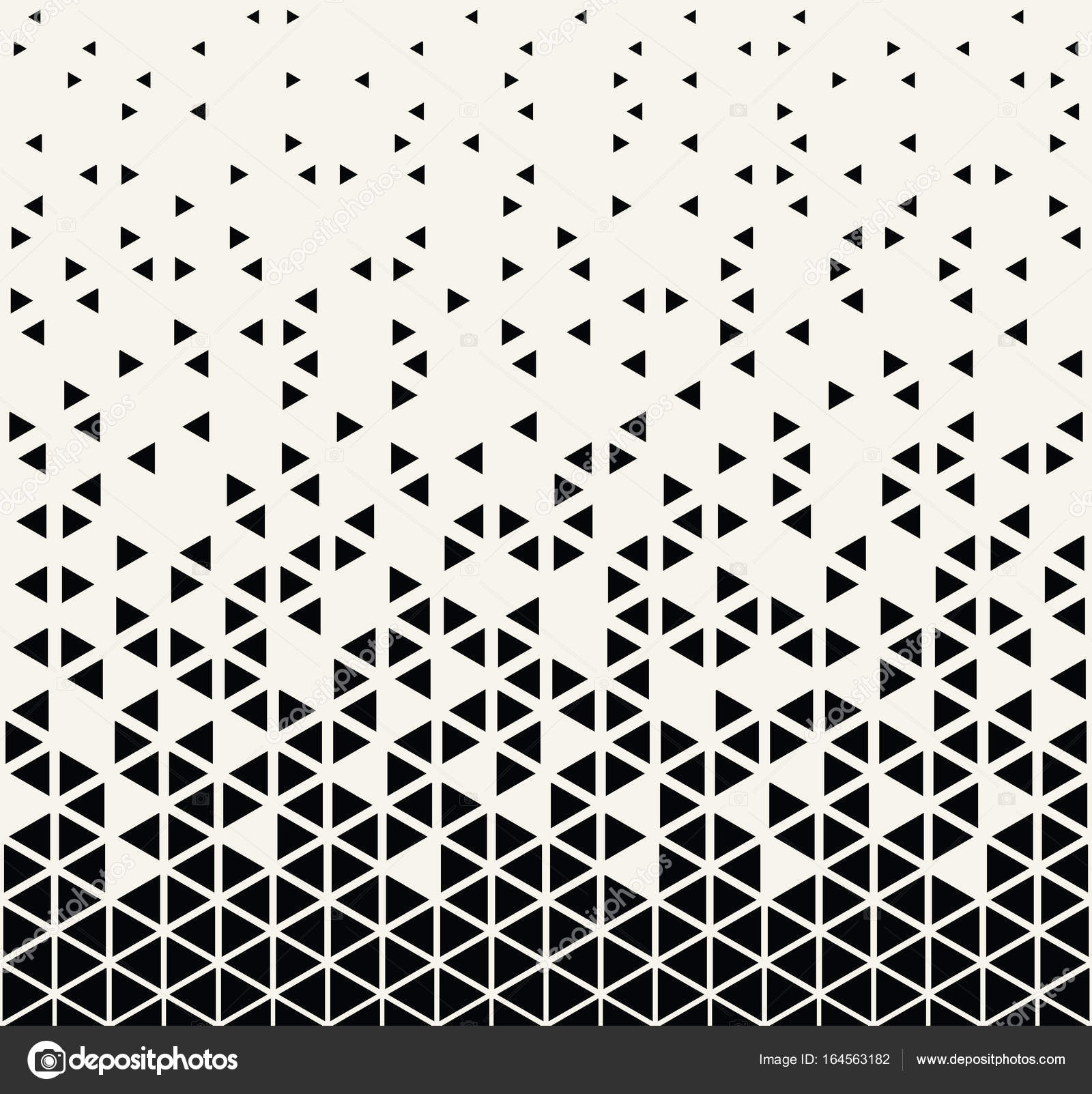 Seamless geometric triangle vector pattern Stock Vector Image by ...