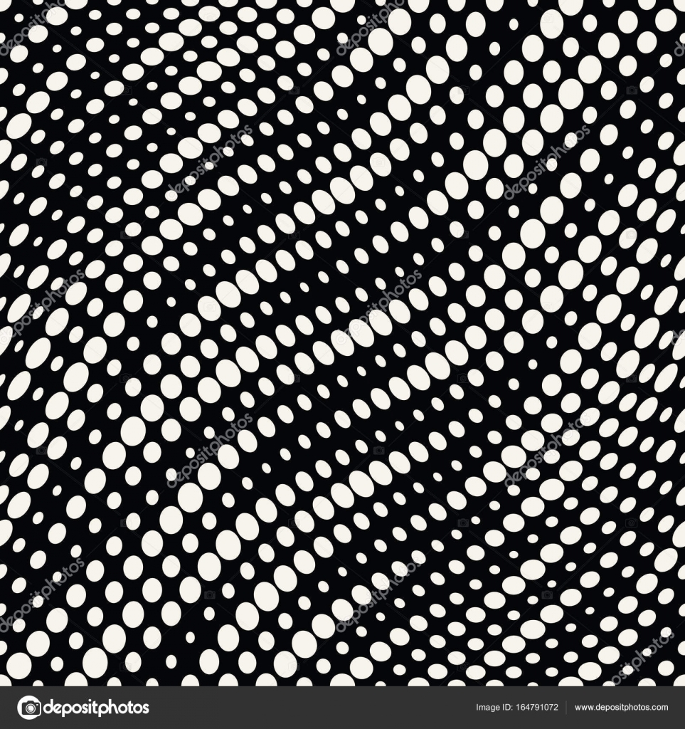 Geometric dots halftone seamless vector pattern design — Stock Vector ...