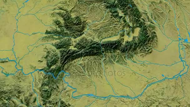 Transylvanian Alps World Map
