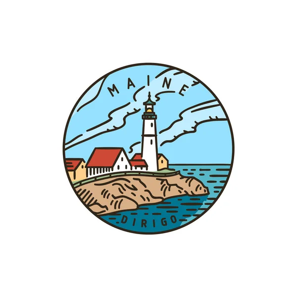 100,000 Maine lighthouse Vector Images | Depositphotos
