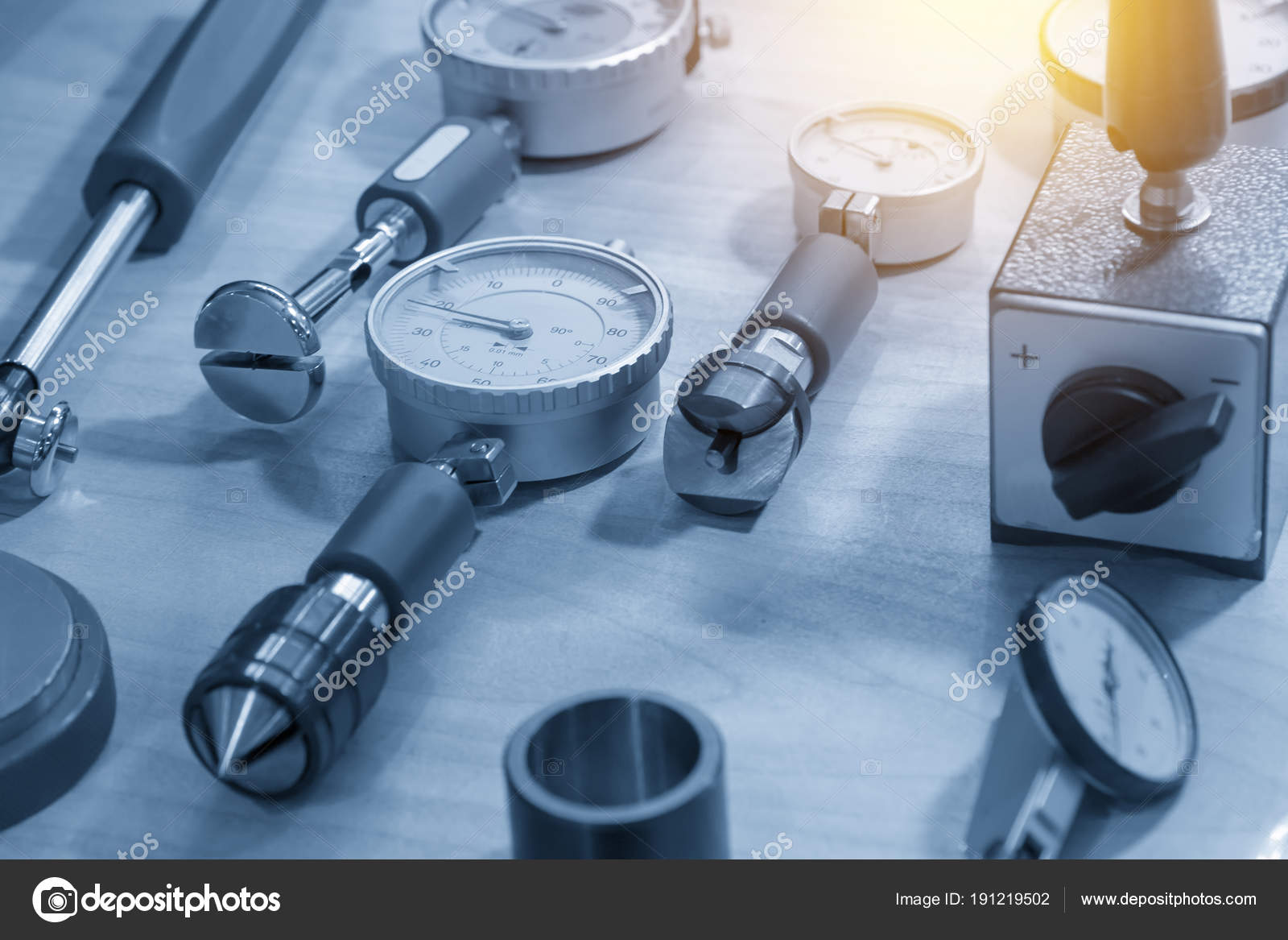 The dial gauge for industrial Stock Photo by ©Pixel_B 191219502