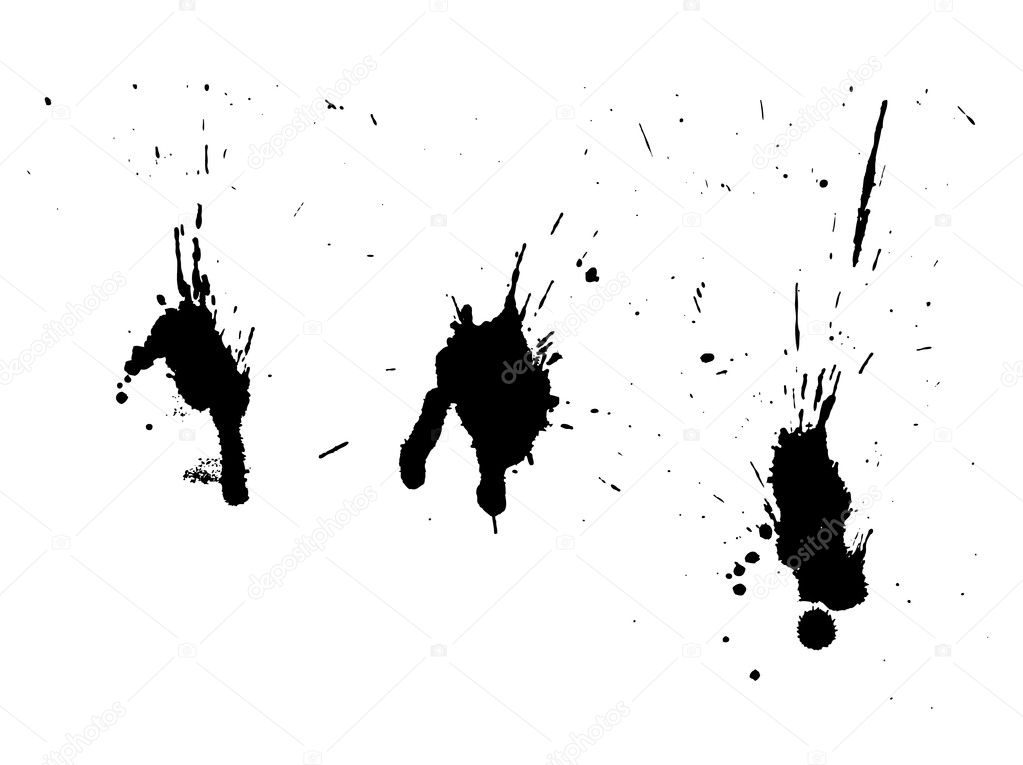 Hand drawn brush spot Stock Vector Image by ©Igor_Vkv #127446050