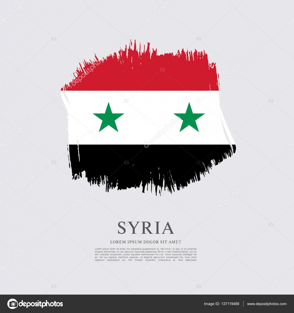 Flag of Syria background Stock Vector by ©Igor_Vkv 137119468