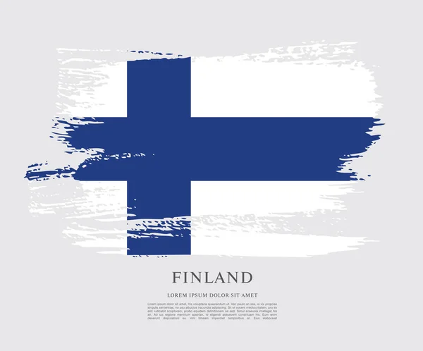 Flag of Finland background Stock Vector by ©Igor_Vkv 137120020