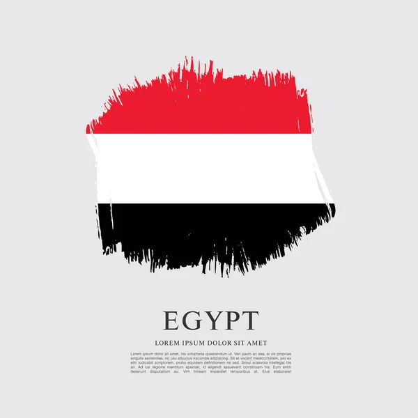 Flag of Egypt banner template Stock Vector by ©Igor_Vkv 139352660