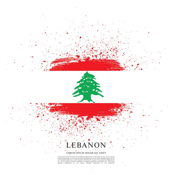 Bandera de lebanon banner Vector de stock por ©Igor_Vkv 142979035