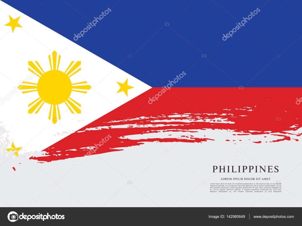 Flag of philippines banner Stock Vector by ©Igor_Vkv 142980649