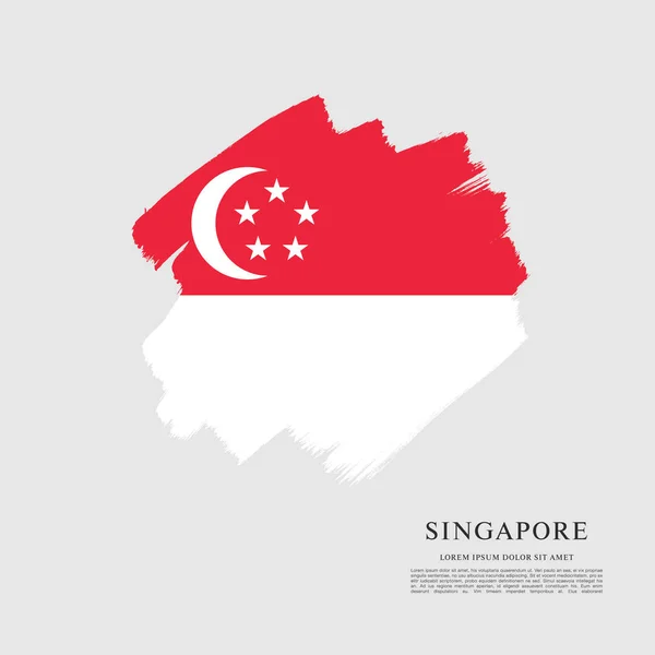 Flag of singapore banner Stock Vector by ©Igor_Vkv 143094565