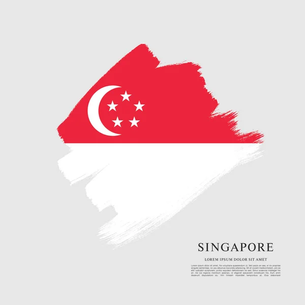 Flag of singapore banner Stock Vector Image by ©Igor_Vkv #143095089