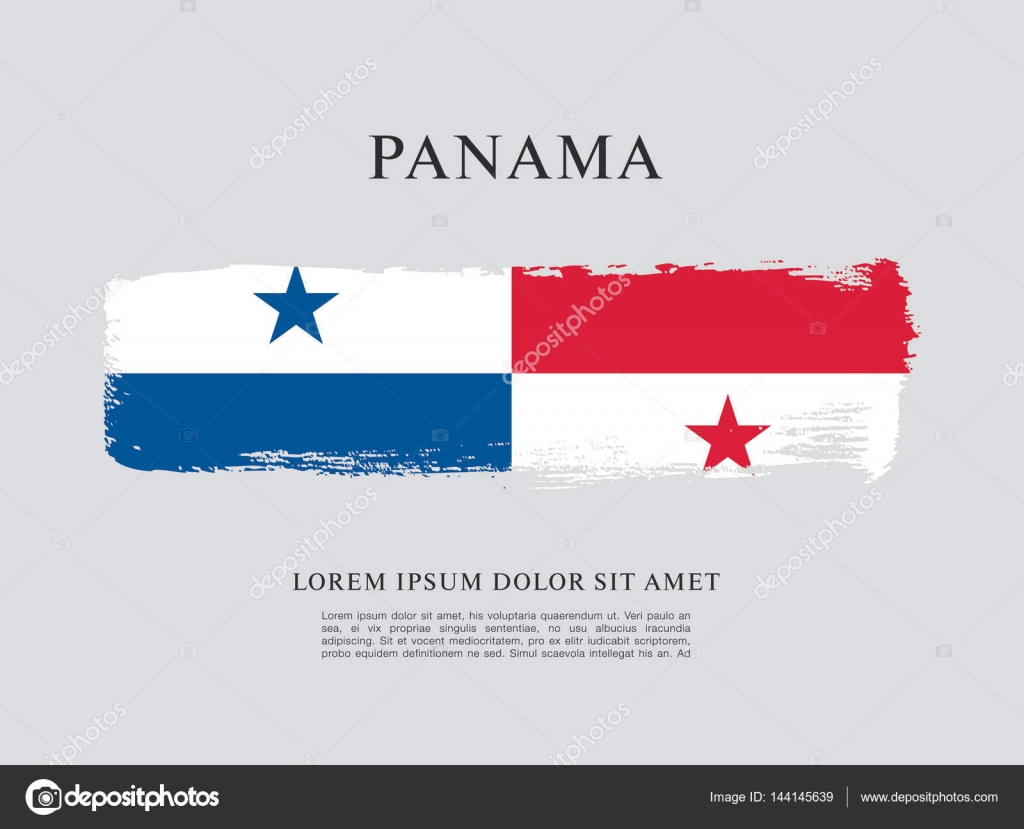 Flag of Panama template Stock Vector by ©Igor_Vkv 144145639