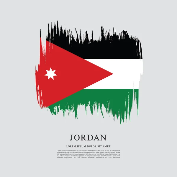 Jordan flag layout Stock Vector by ©Igor_Vkv 144663967