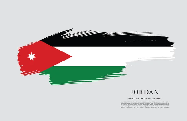 Jordan flag layout Stock Vector by ©Igor_Vkv 144664117