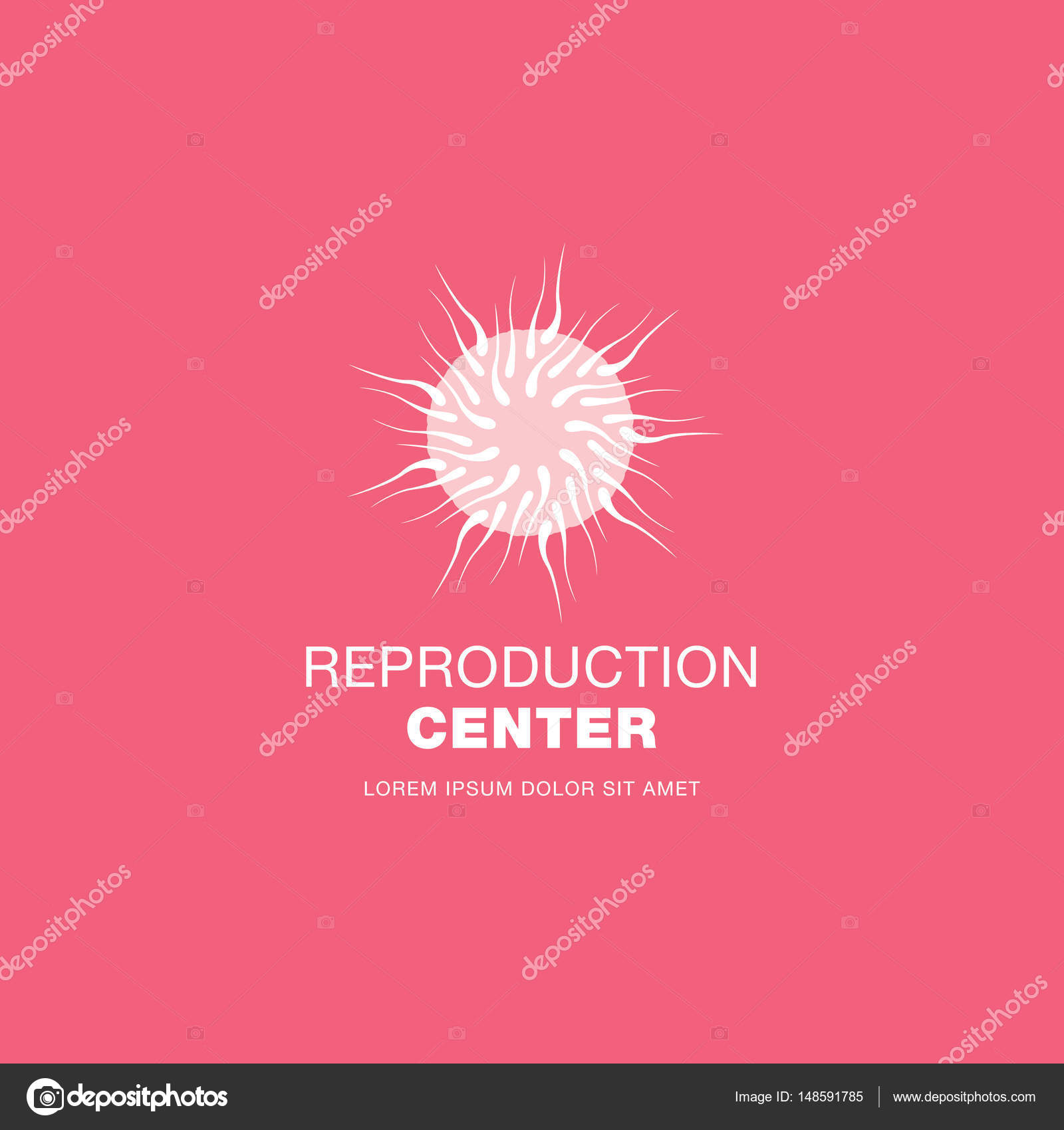 Reproduction center logo design — Stock Vector © Igor_Vkv #148591785