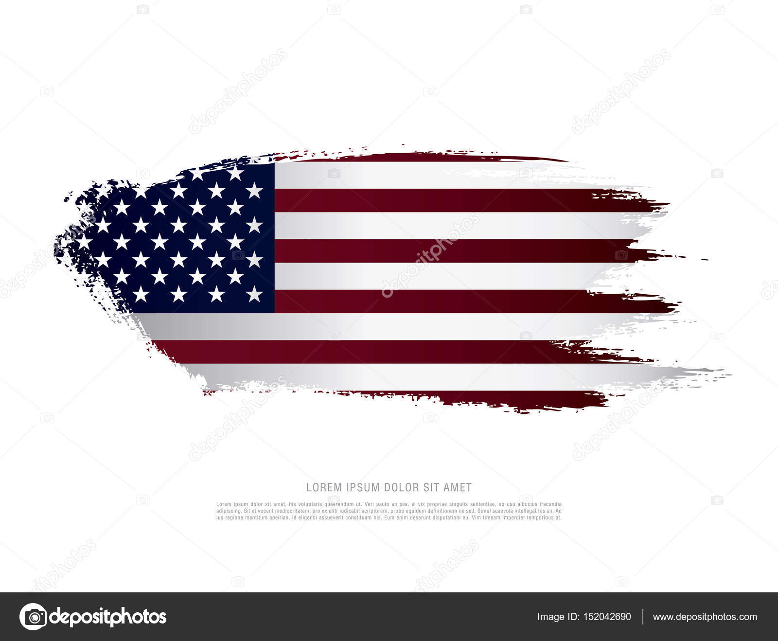 American flag background Stock Vector Image by ©Igor_Vkv #152042690