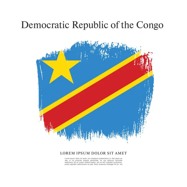 Congo flag layout Stock Vector by ©Igor_Vkv 156074992