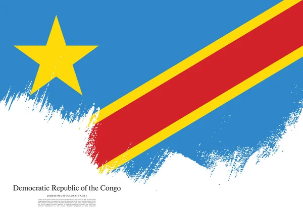 Congo flag layout Stock Illustration by ©Igor_Vkv #156075434