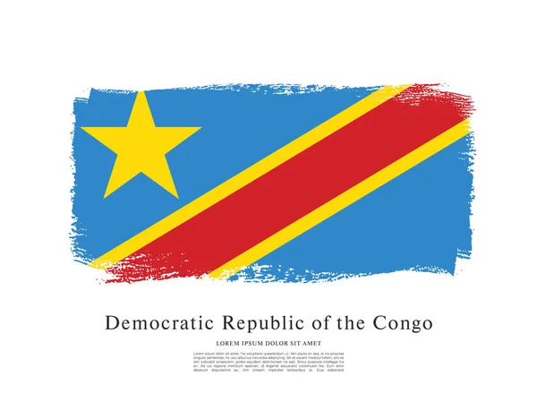 Congo flag layout Stock Illustration by ©Igor_Vkv #156075434