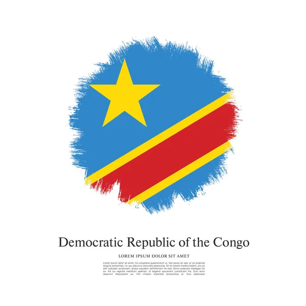 Congo flag layout Stock Illustration by ©Igor_Vkv #156075434
