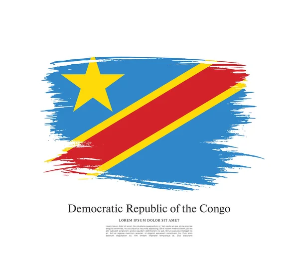 Congo flag layout Stock Illustration by ©Igor_Vkv #156075434