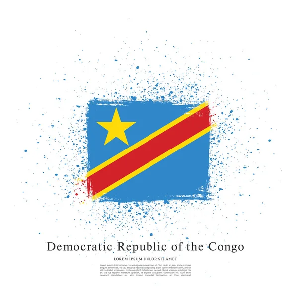 Congo flag layout Stock Illustration by ©Igor_Vkv #156075434