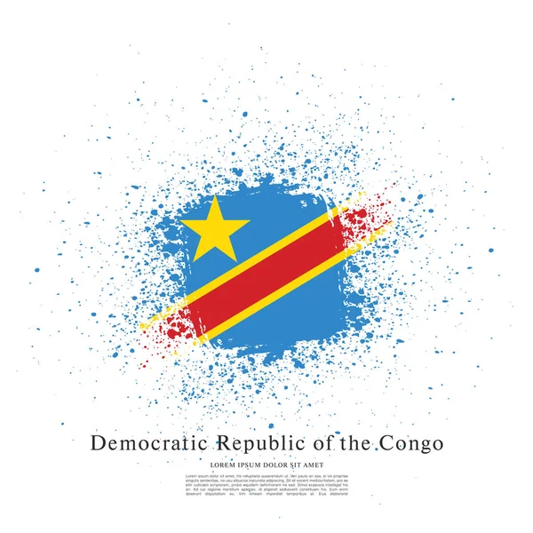 Congo flag layout Stock Illustration by ©Igor_Vkv #156075434