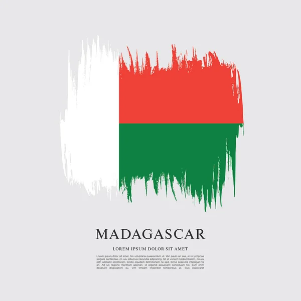 Image vectorielle Mise en page drapeau Madagascar par ©Igor_Vkv - 156077576