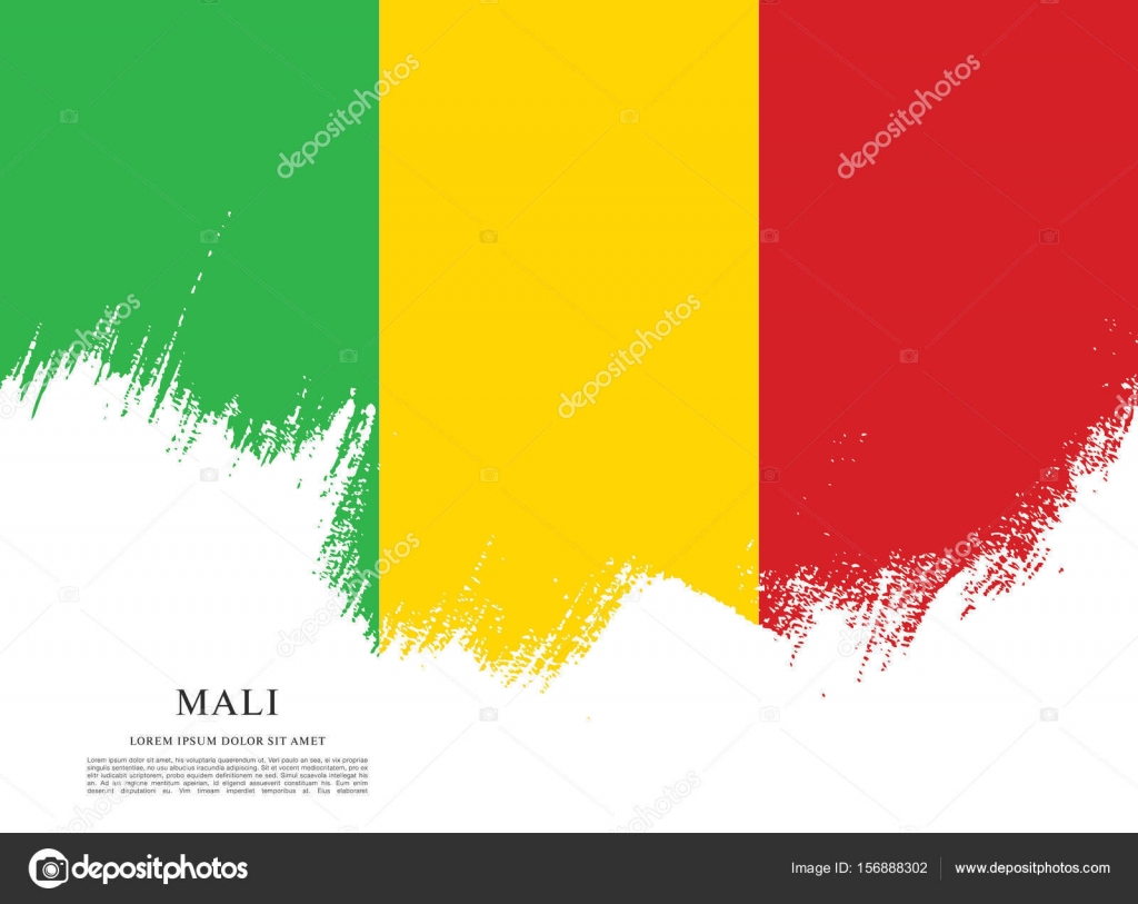 Flag of Mali, background Stock Vector Image by ©Igor_Vkv #156888302