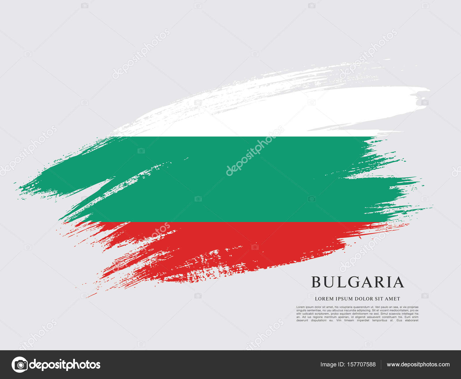 Bulgaria flag layout Stock Vector by ©Igor_Vkv 157707588