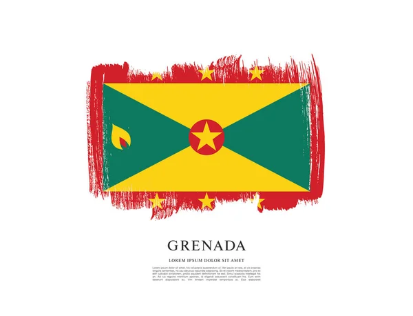 Grenada flag background Stock Vector by ©Igor_Vkv 158570634