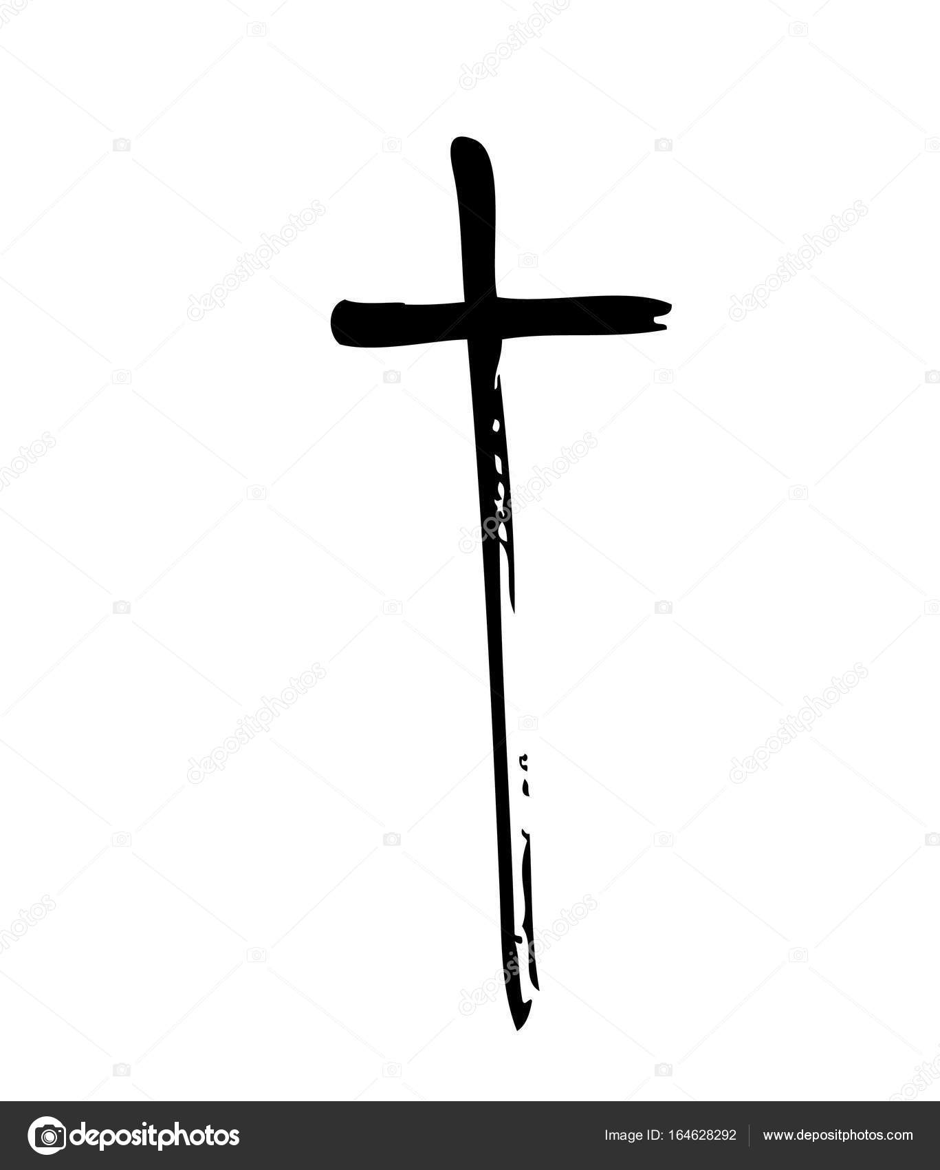 Hand drawn cross Stock Vector Image by ©Igor_Vkv #164628292