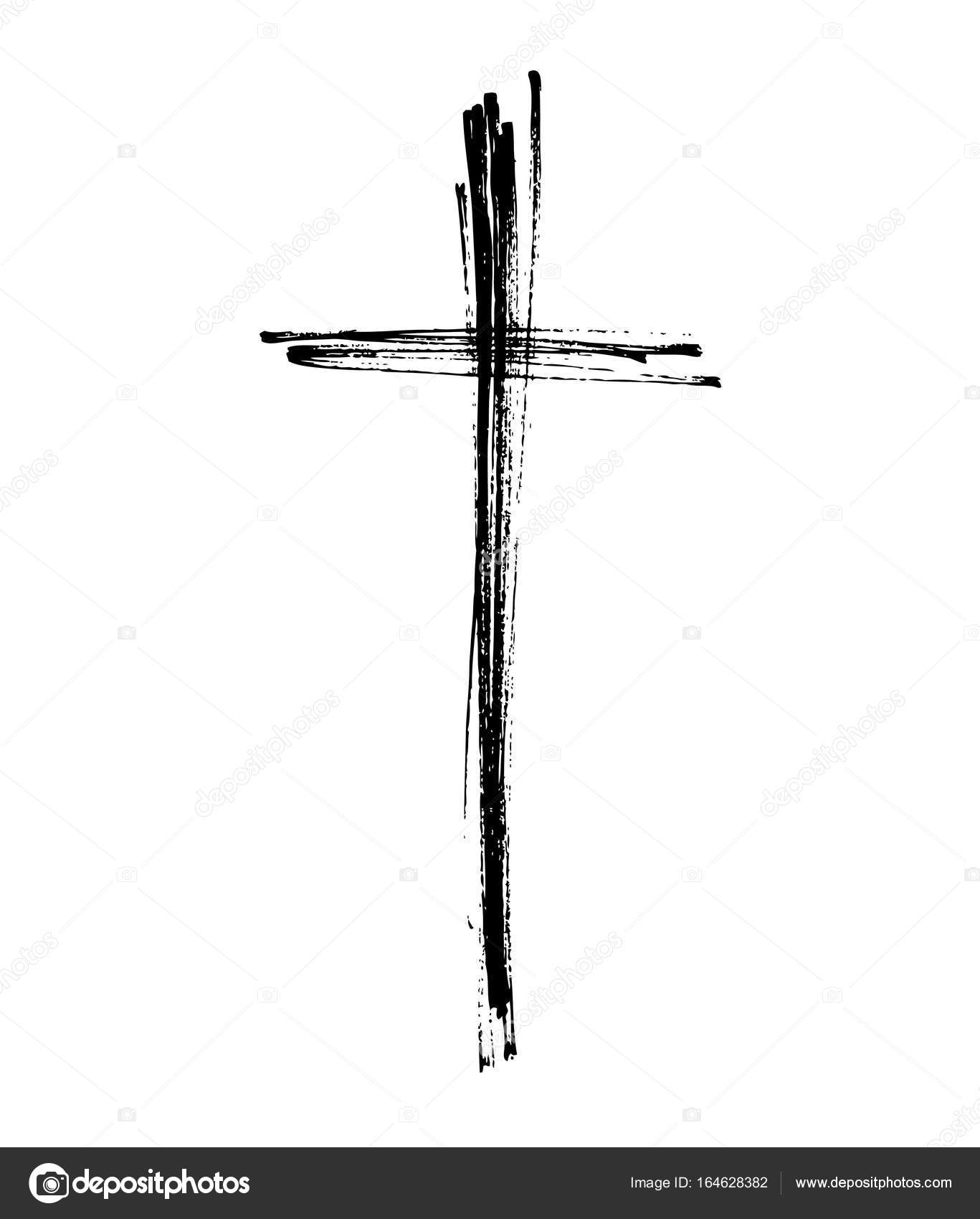 Hand drawn cross Stock Vector Image by ©Igor_Vkv #164628382