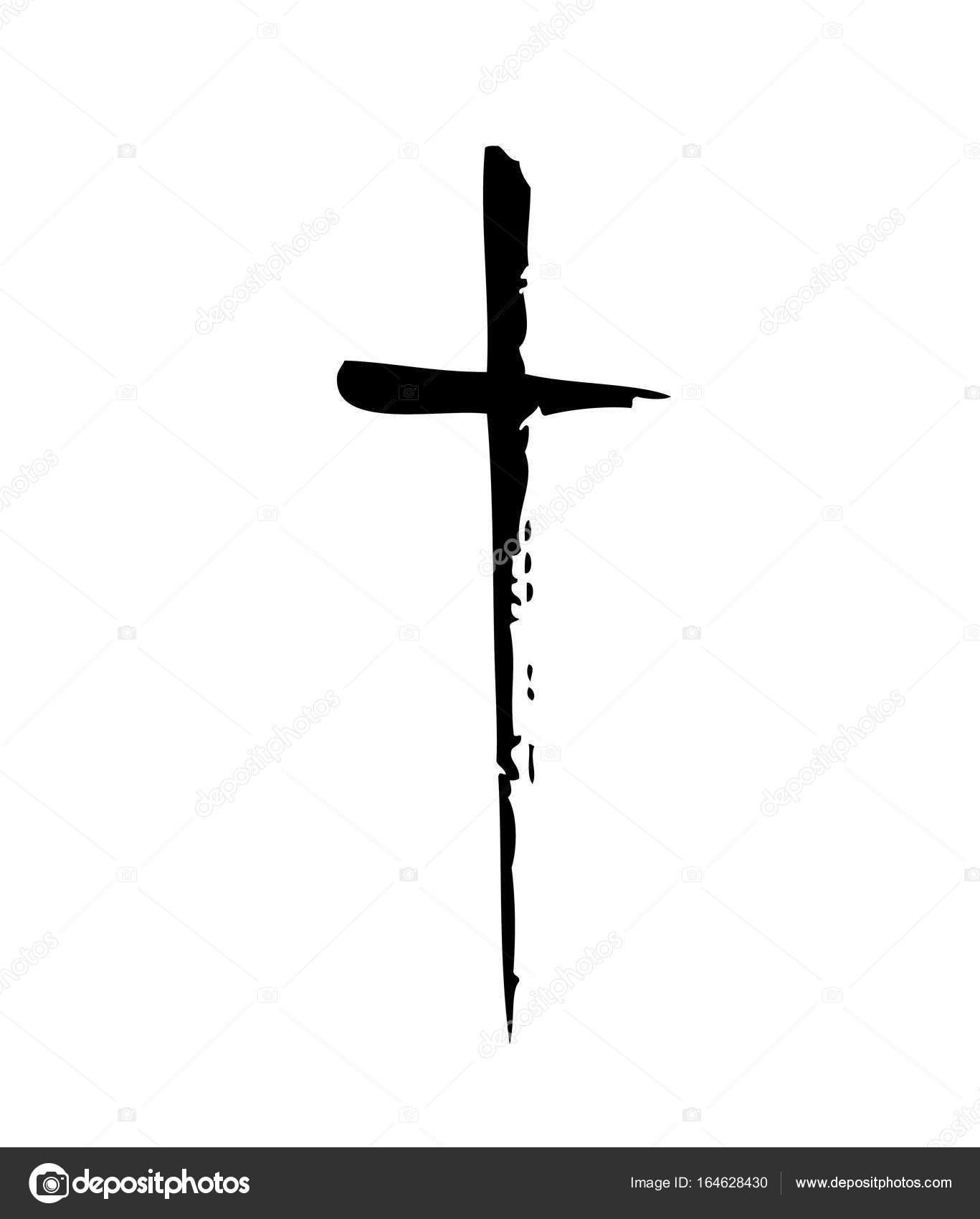 Hand drawn cross Stock Vector by ©Igor_Vkv 164628430