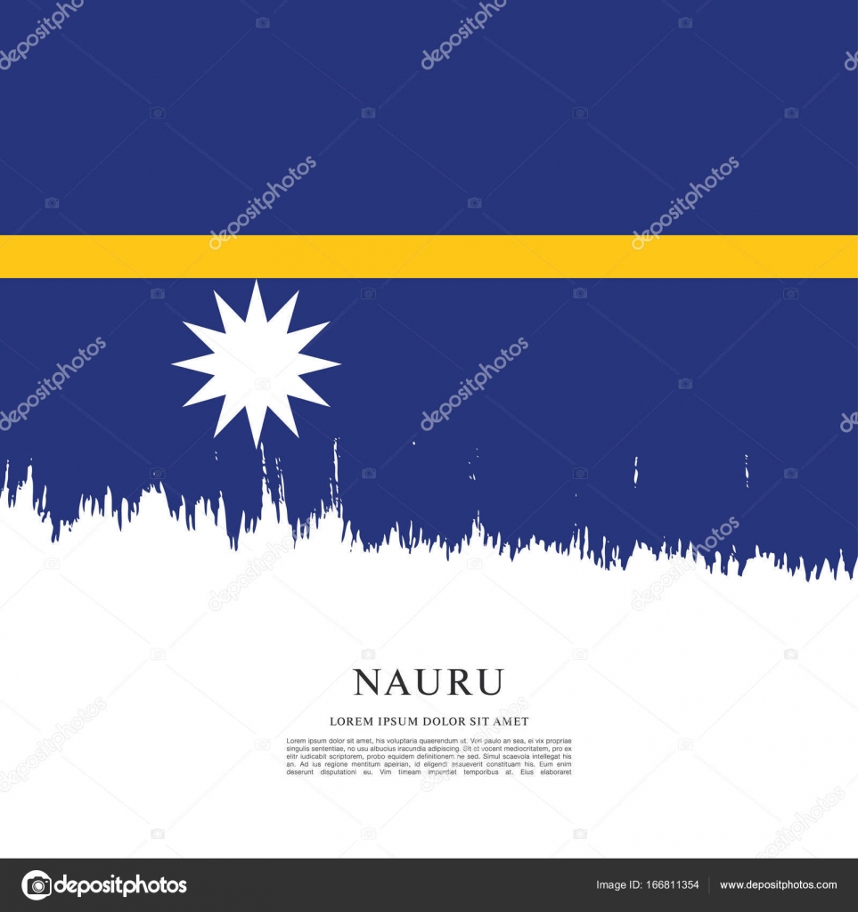 Nauru flag background Stock Vector by ©Igor_Vkv 166811354