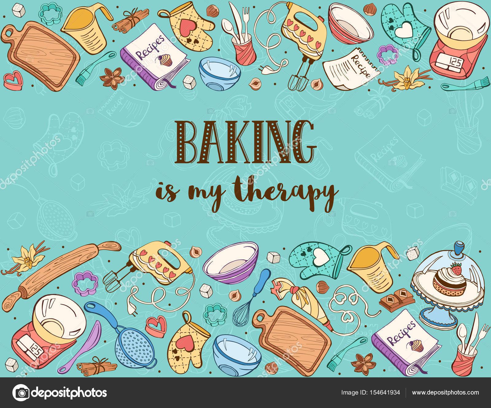 Cooking time poster Stock Vector by ©ollymolly 154641934