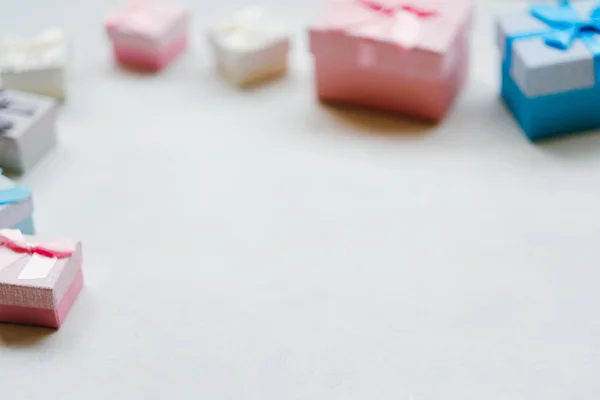 gift selection holiday atmosphere give presents - Stock Image - Everypixel