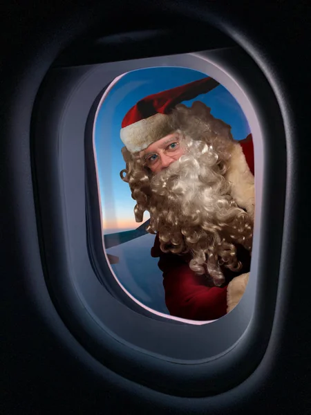 Santa in airplane pictures Stock Photos, Royalty Free Santa in airplane ...