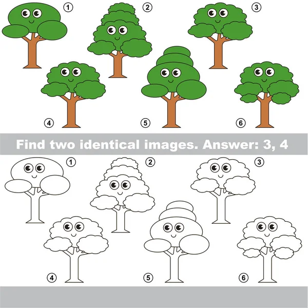 Visual game for kids to find hidden couple of objects. Stock Vector ...