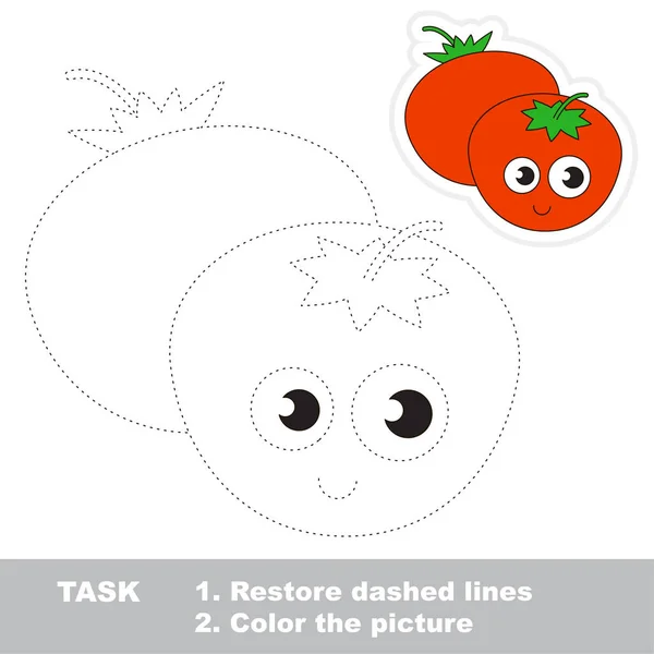 Vector trace game with berry. Stock Vector Image by ©Anna_Mikhailova ...