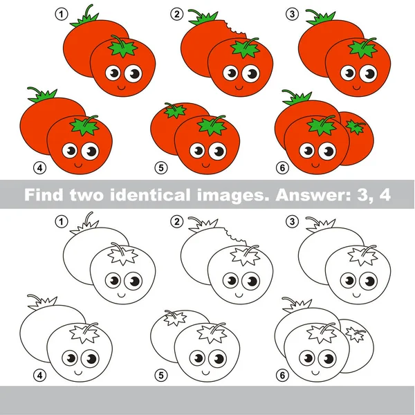 Visual game for kids to find hidden couple of objects. Stock Vector ...